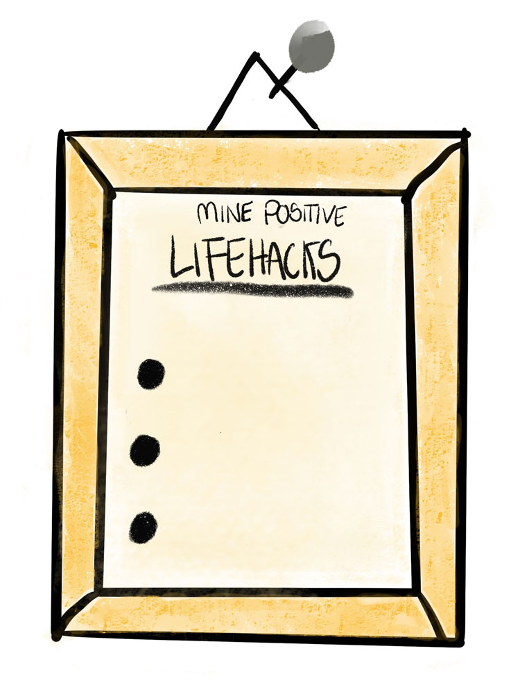 Positive lifehacks - bilag 1